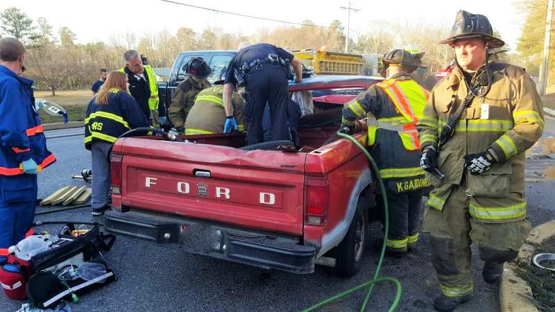 Rescue Squad Runs One Trapped in California - Southern Maryland ...